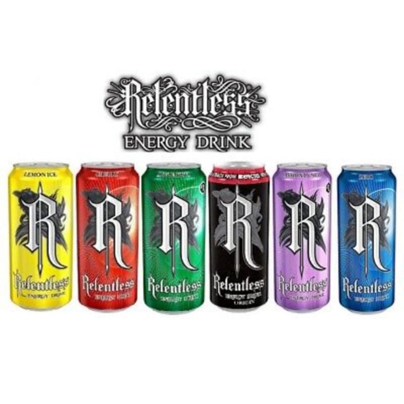 RELENTLESS ENERGY DRINK | Shopee Malaysia