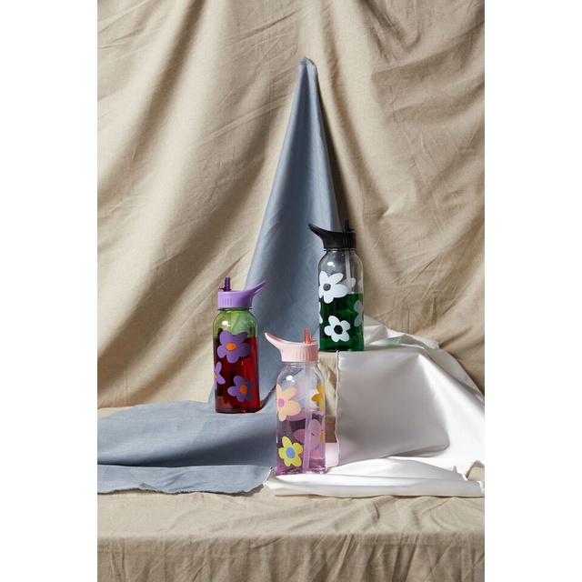 TYPO Drink it up Bottle Water drinking Bottle 1L BPA free, Straw botol ...