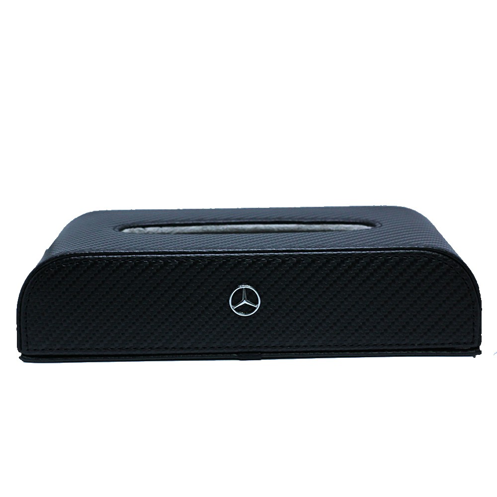 Mercedes Benz Premium Carbon Look Tissue Box ( Small ) | Shopee Malaysia