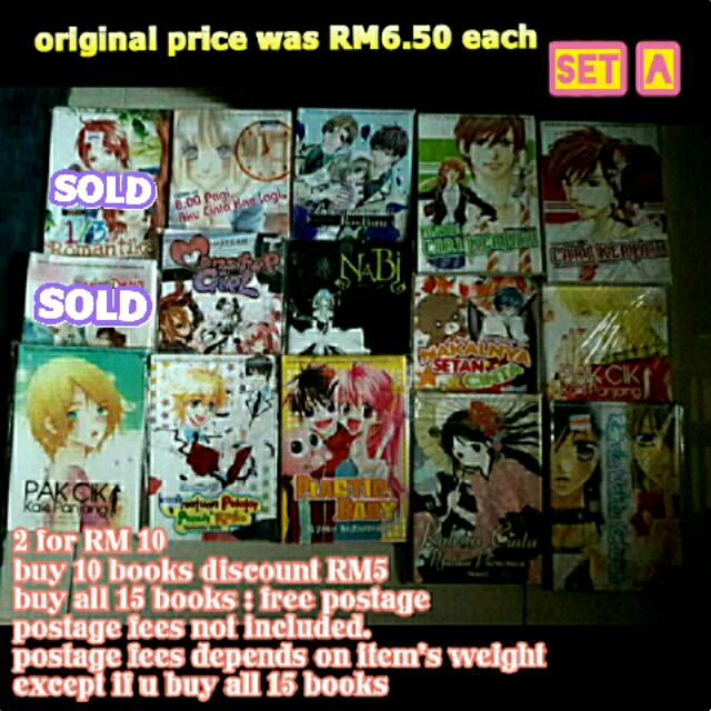 Comic Books (Set A) | Shopee Malaysia