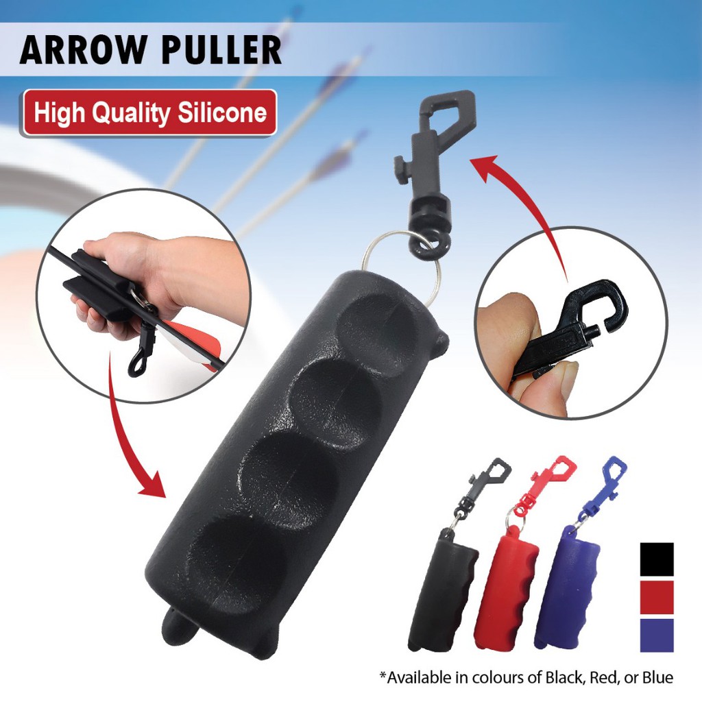 Archery Arrow Puller Silicone Pull Arrows Rubber Gripper Recurve ...