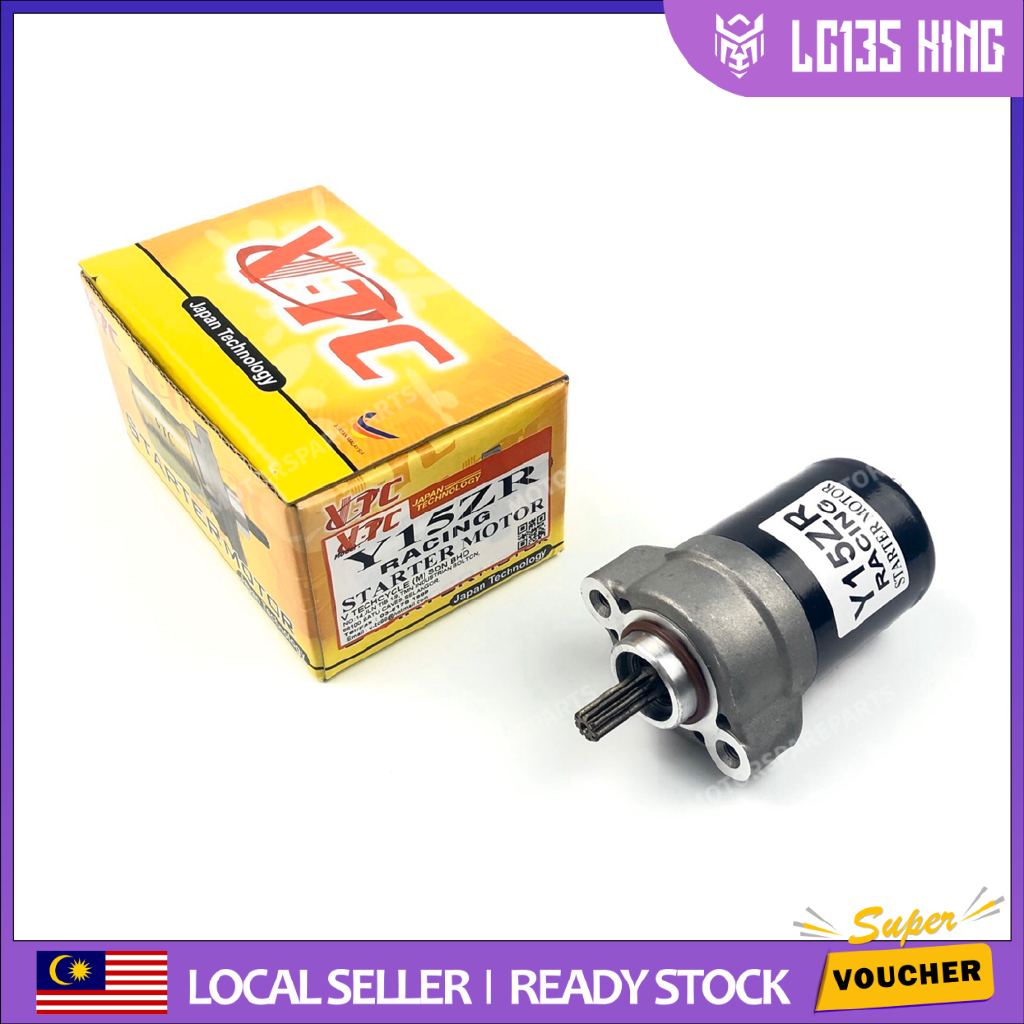 YAMAHA Y15ZR Y15 EXCITER150 RACING STARTER MOTOR UP TO SPEC 65MM V-TECH ...
