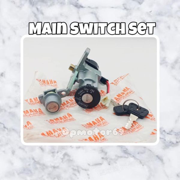 YAMAHA SRL110 / LAGENDA Z KEY SET / MAIN SWICTCH / SET KUNCI | Shopee ...