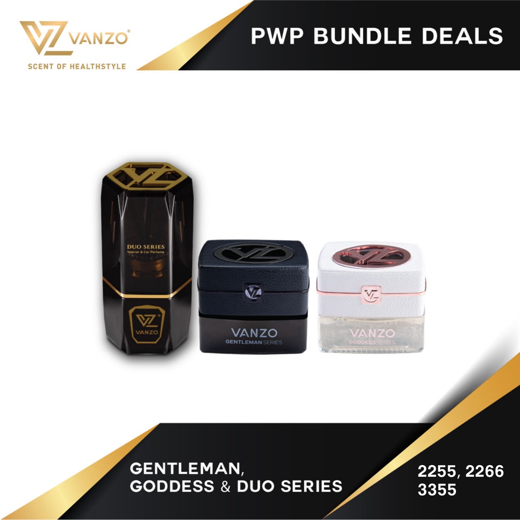 VANZO Gentleman, Goddess & Duo Series [Bundle Deal] | Shopee Malaysia