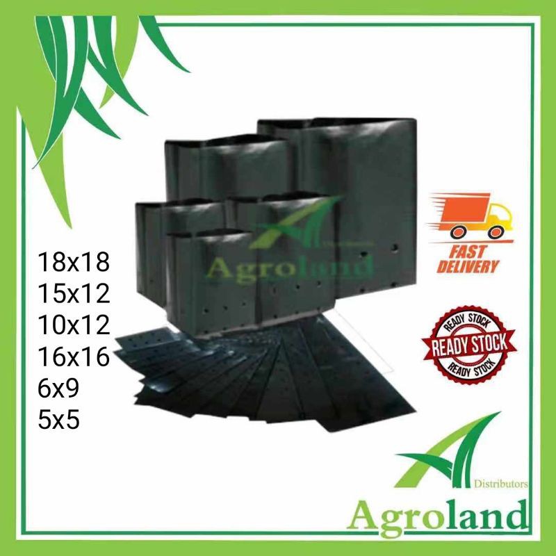 Polibag Hitam/putih 1kg Tahan UV Tahan Lama Polybag 1kg Nursery ...