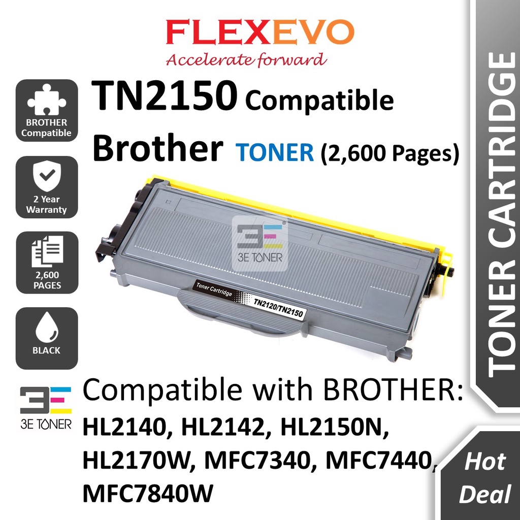 Compatible Brother TN-2150 TN2150 Toner for Brother HL2140 HL2142 ...