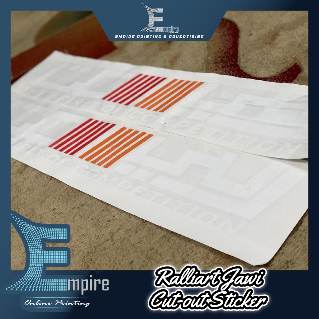 💥 Rare || Ralliart Jawi Cut-Out Sticker | Limited 💥 | Shopee Malaysia