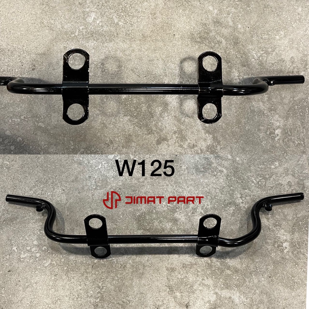 WAVE125 W125 FRONT FOOTREST BAR FRONT STEP BAR BESI PIJAK KAKI DEPAN ...