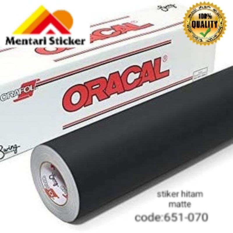 ORACAL 651 MATTE BLACK STICKER/DOFF BLACK STICKER/CAR SOCKET/CAR ...