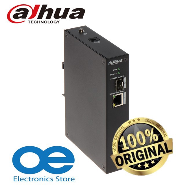 DAHUA PFS3102-1T Network 1 Port 100/1000 Mbps With SFP Fiber Port 2 ...