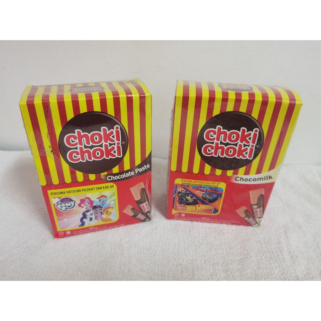 Choki Choki chocolate & chocomilk paste 600g (12x5x10g) | Shopee Malaysia