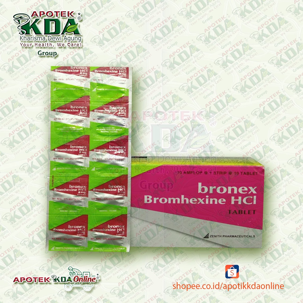 Bronex TABLET 1 STRIP MEDICINE PREVENTS THUD | Shopee Malaysia
