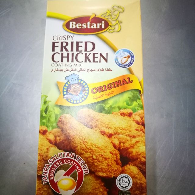 Bestari Crispy Fried Chicken Coating Mix Original 150g | Shopee Malaysia