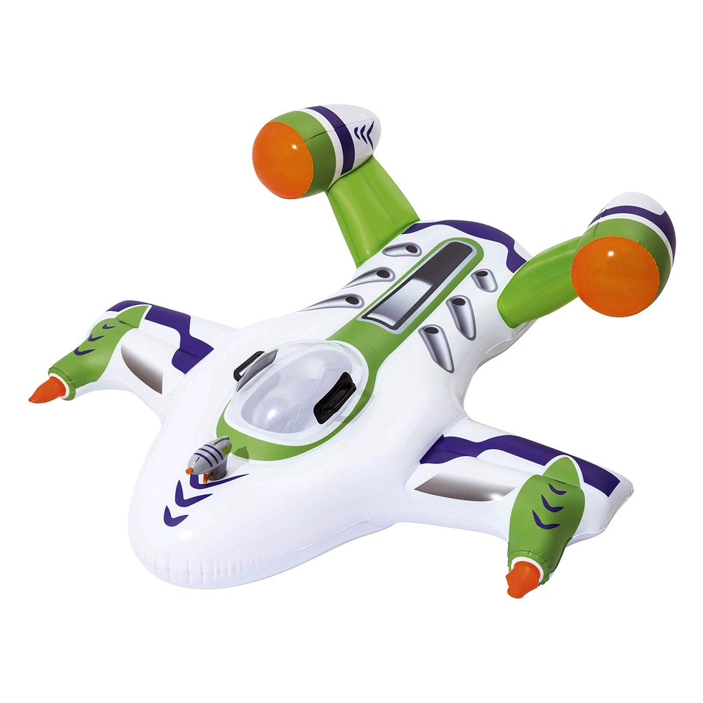 Prosun Bestway Wet Jet Ride-On Inflatable Water Gun Fighter Plane Swim ...