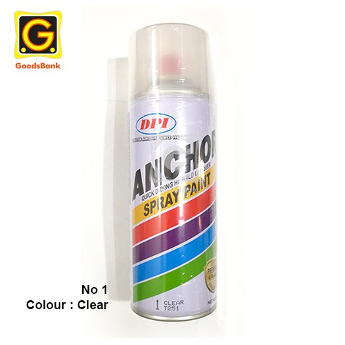 400ml Anchor Spray Paint - No.1 Clear | Shopee Malaysia