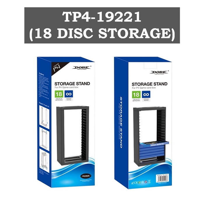 PS5/PS4/XBOX Disc Storage Stand Tower Rack 12/18/24/36 Slots | Shopee ...