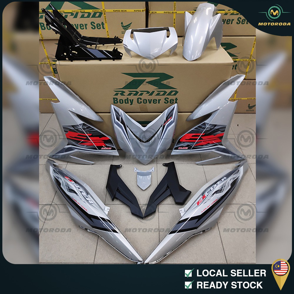 Rapido Cover Set Assembly Y15ZR V1 Exciter-150 (40) (Sticker Tanam) | Shopee Malaysia