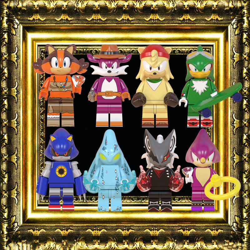 Sonic Nack the Weasel Jet Building Blocks Toys For Children Minifigures ...