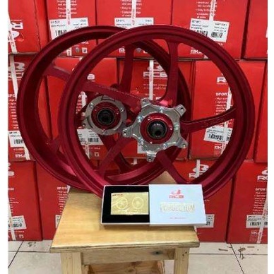 RCB SPORT RIM SET SP522 R25 MT25 V1 V2 R25V1 R25V2 100% ORIGINAL RACING ...