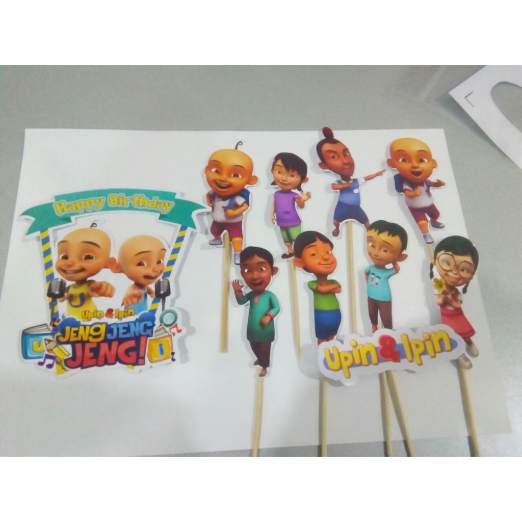 Upin & Ipin Cake Topper 006 | Shopee Malaysia