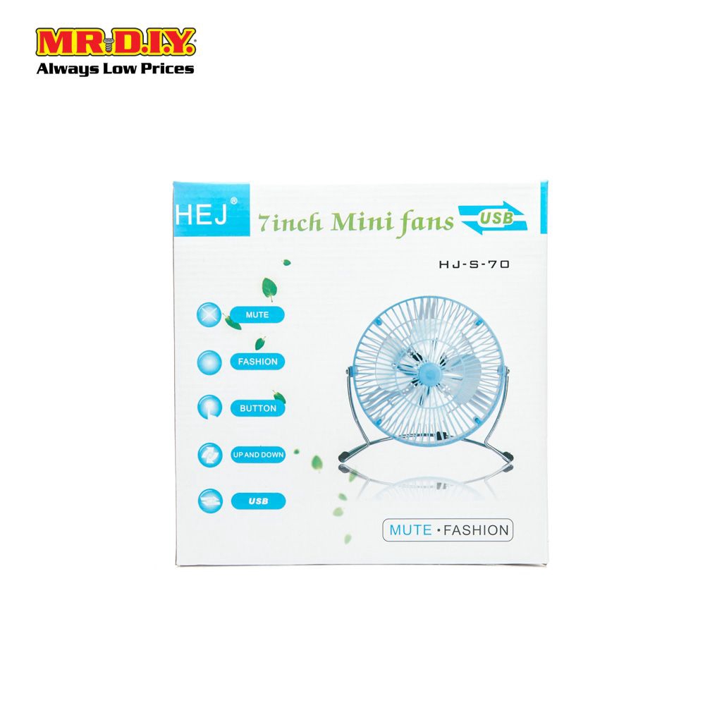 HEJ Mini USB Fan S-70 4NE-109 | Shopee Malaysia