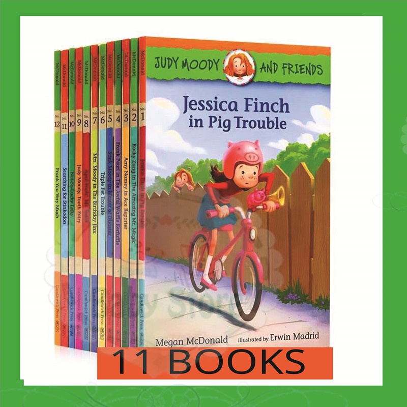 Judy Moody and Friends 11 books | Shopee Malaysia