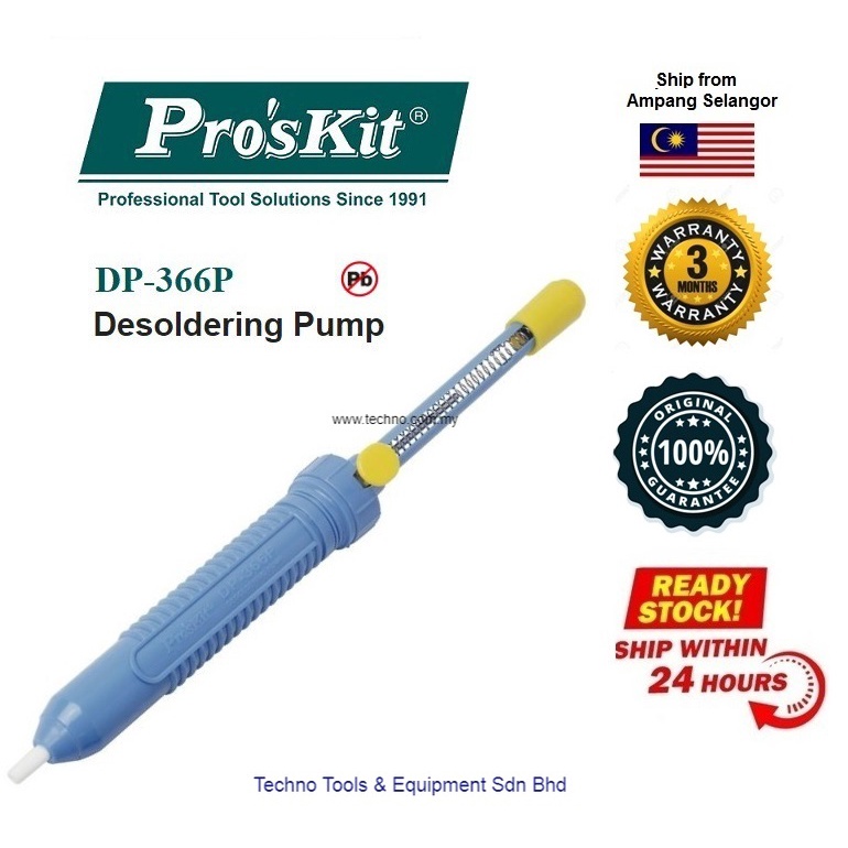 Pro'sKit DP-366P Desoldering Pump (100% NEW & ORI Pro'sKit) | Shopee Malaysia