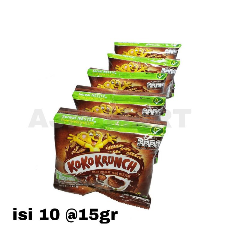 Koko Krunch Nestle Cereal Renceng - Netto 10 bks x 15 gr extra 7,5gr | Shopee Malaysia