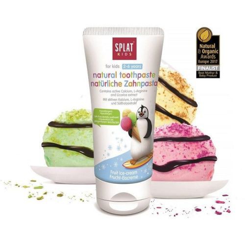 SPLAT KIDS 2-6yrs Fruit Ice Cream toothpaste (50ml) | Shopee Malaysia