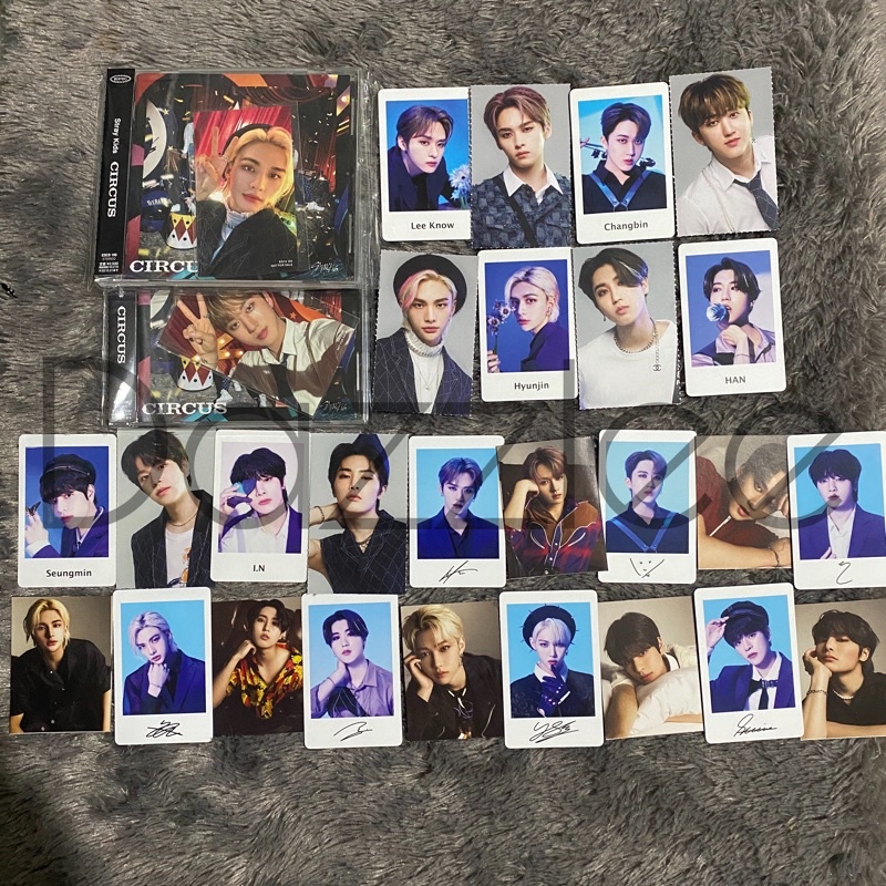 Stray Kids Official Japan Fanclub Album Circus Maniac Photocard Nikkei ...