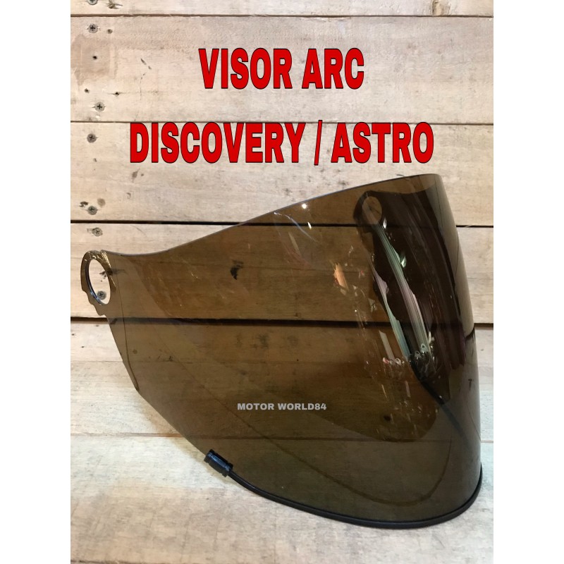 VISOR ARC DISCOVERY / ASTRO ORIGINAL SMOKE VISOR HELMET ARC DISCOVER ...
