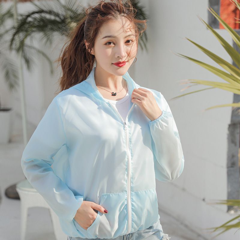 UV protection jacket 防晒衣 outdoor jacket prevent UV Baju perempuan ship ...