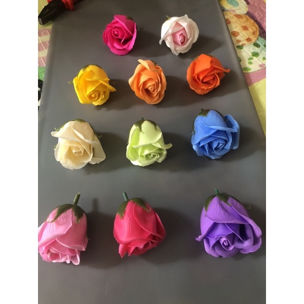 3-layer wax flower head type 1 (Retail shipping over 10 flower heads ...