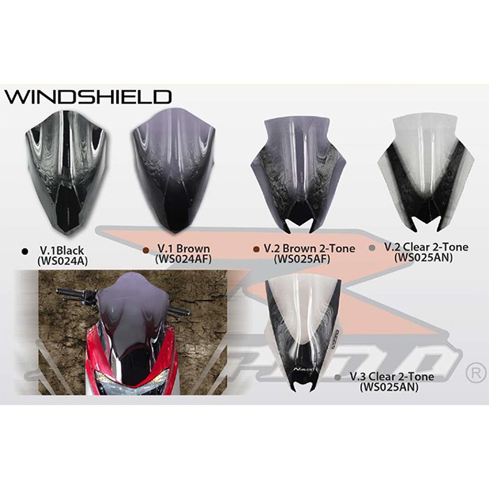 Windshield Yamaha NMAX V1 & V2 | Shopee Malaysia