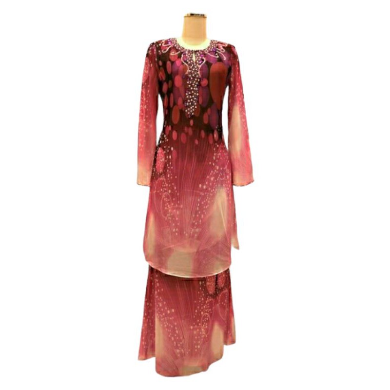 BAJU KURUNG MURAH MODEN MUSLIMAH MODERN MANIK SULAM | Shopee Malaysia