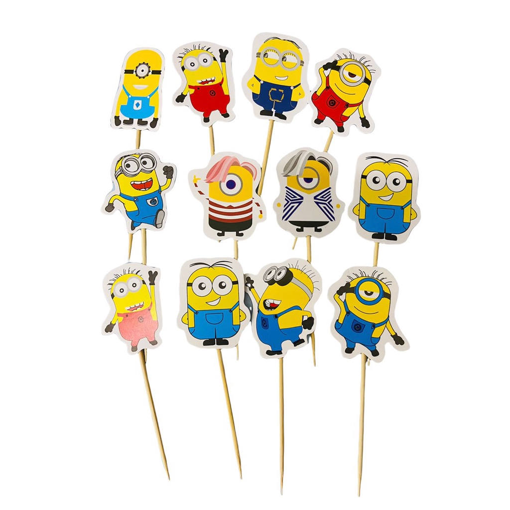 Ready Stock Minions Cake Topper Minions Cake Decoration Minions Decor ...