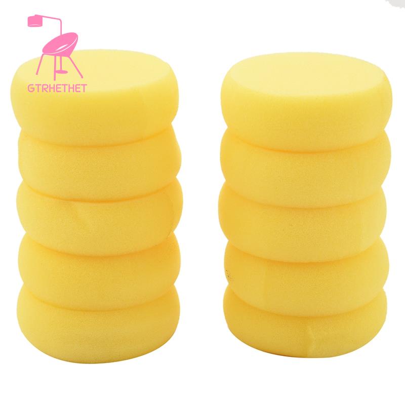 10pcs Round Synthetic Artist Paint Sponge Craft Sponges for Painting ...