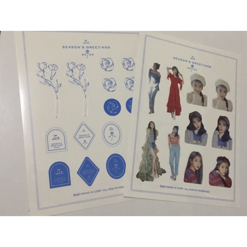 Iu sticker (season greeting 2020) | Shopee Malaysia