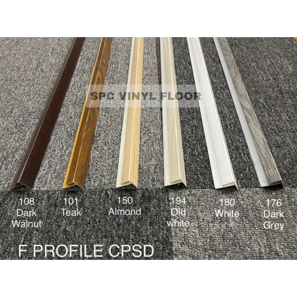 Flooring Accessories - CPSD F PROFILE (20MM X 19MM) | Shopee Malaysia