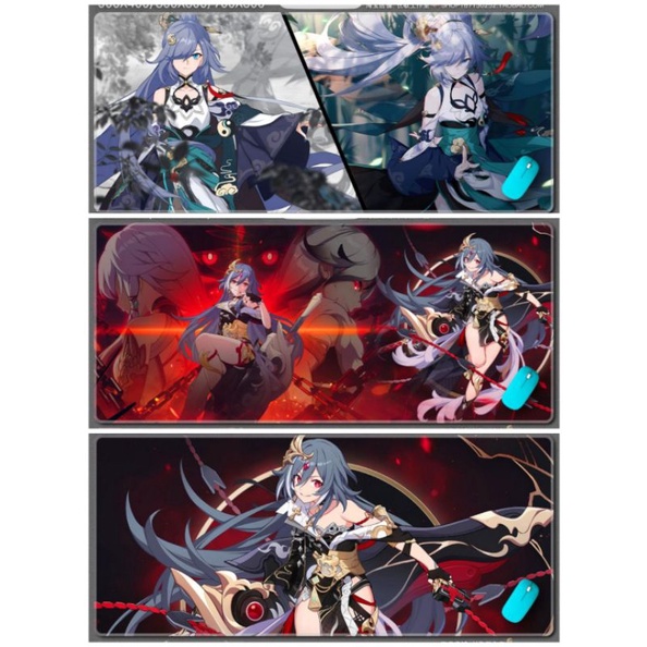 Honkai impact 3 mousepad elysia herrscher of human herrscher of ...