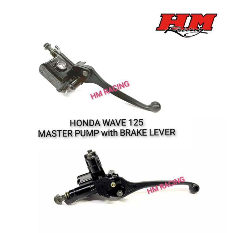 HONDA WAVE125 WAVE 125 W125 W110 WAVE110 - MASTER PUMP with BRAKE LEVER ...