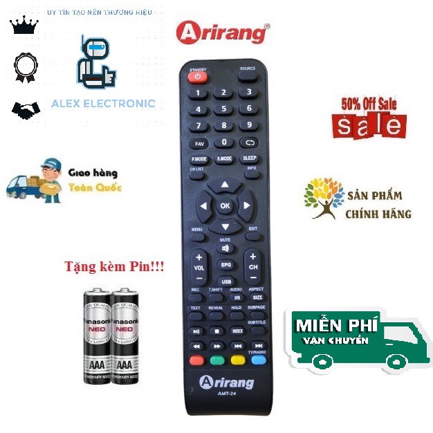 Remote Control Arirang LED / LCD / Smart TV - Genuine 100% Electronic ...