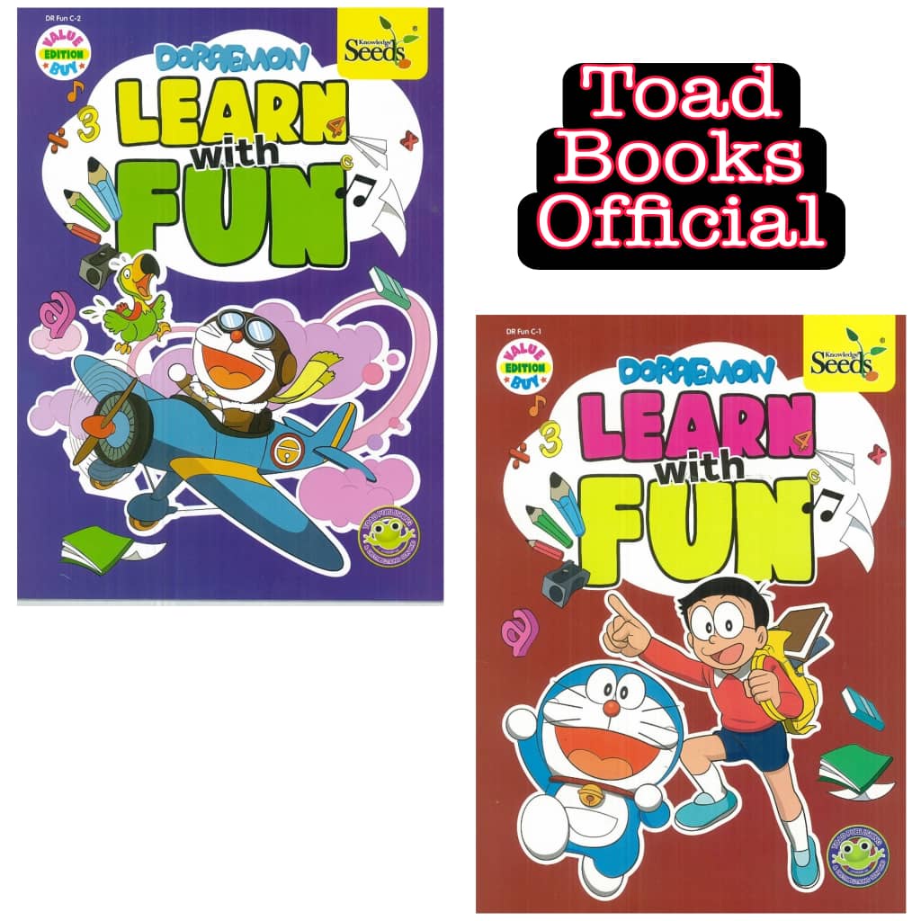 TOAD BOOKS : DORAEMON LEARN WITH FUN ( DR FUN C ) | Shopee Malaysia