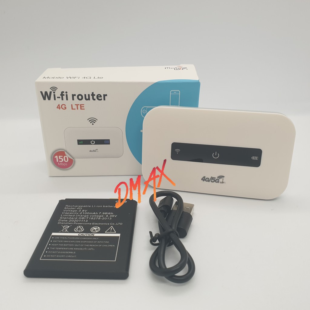 Modified 4G LTE Pocket WiFi Modem D6 Portable MiFi Router Unlimited ...