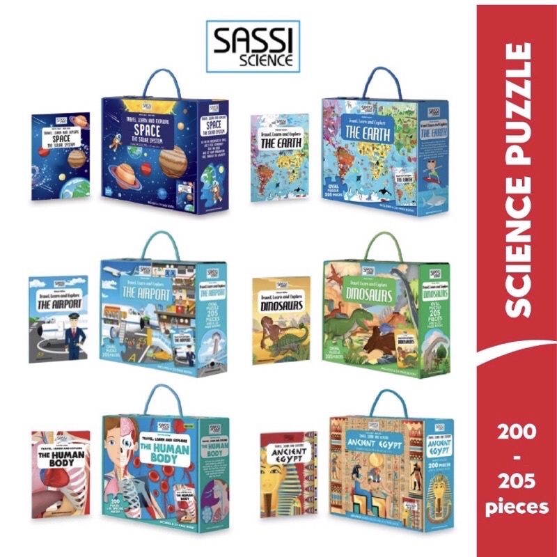 [PUZZLE]Sassi Science Travel, Learn And Explore: The Earth, Dinosaurs ...