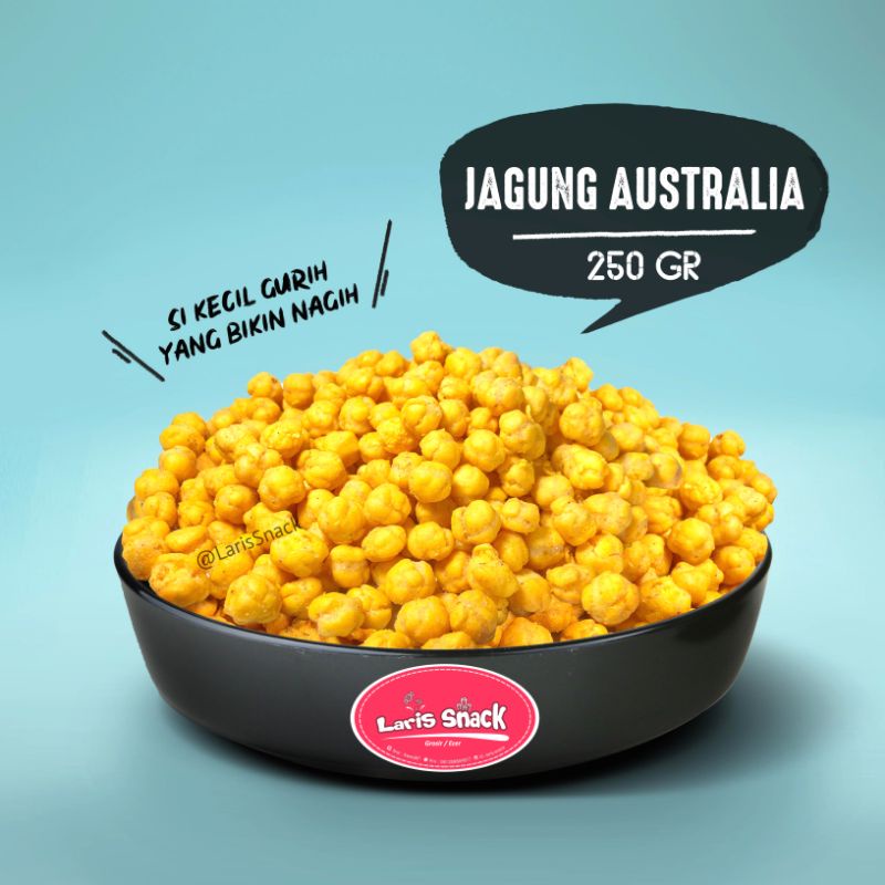 Australian Corn Savory Crispy Snack Kilo Bulk 250 gr | Shopee Malaysia