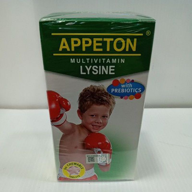 Appeton Multivitamin Lysine with Probiotics (60chewable) | Shopee Malaysia