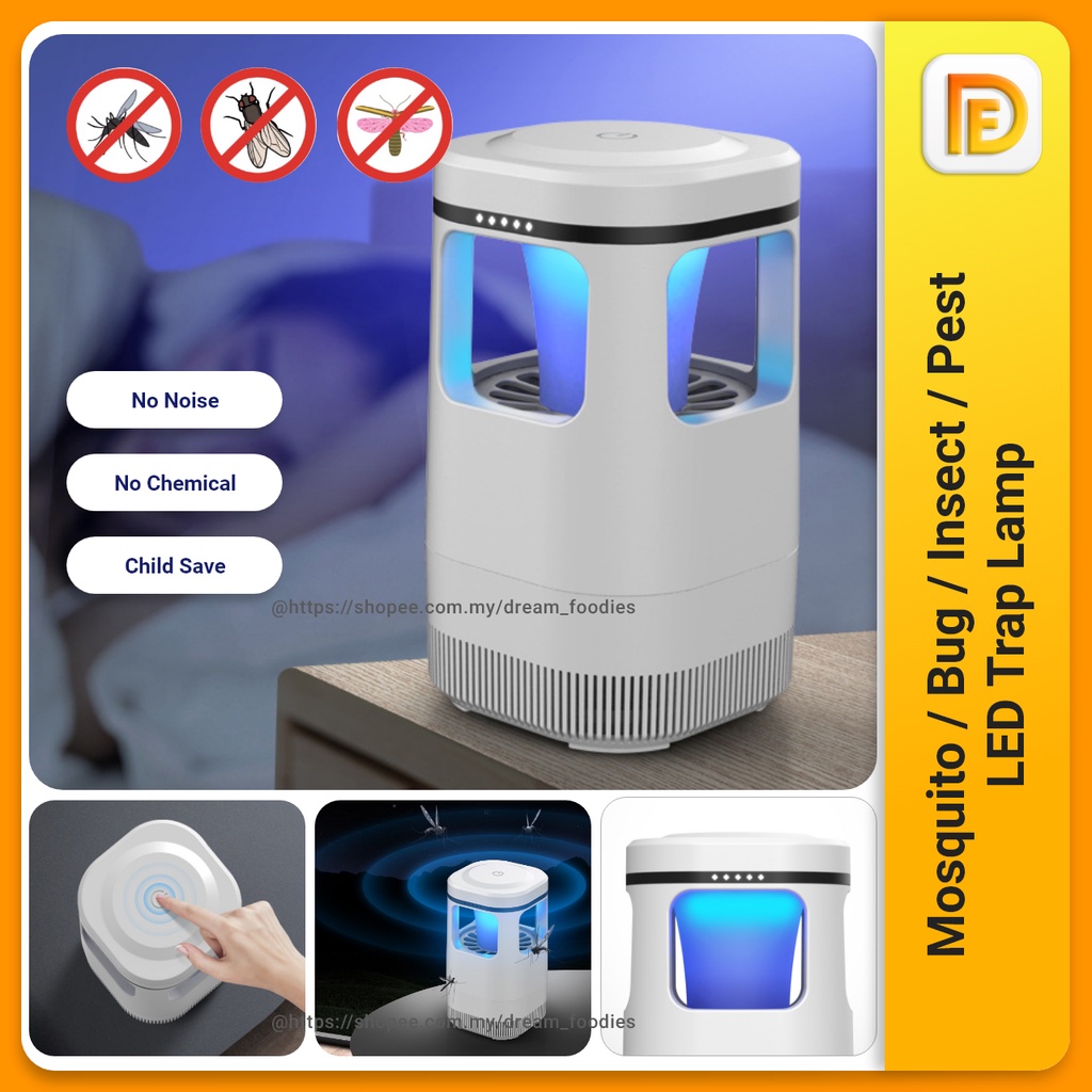 Mosquito Fly Killer Lamp New Home Bedroom USB Mosquito Repellent LED ...