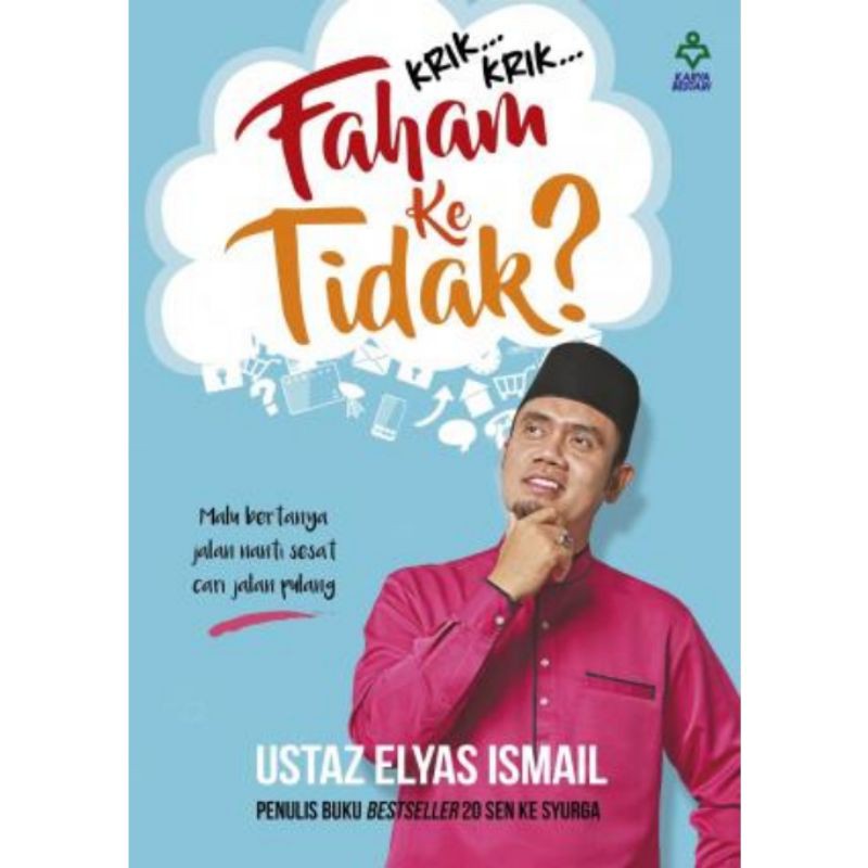 Buku Faham ke Tidak ? - Ustaz Elyas Ismail (KB/MOTIVASI) | Shopee Malaysia