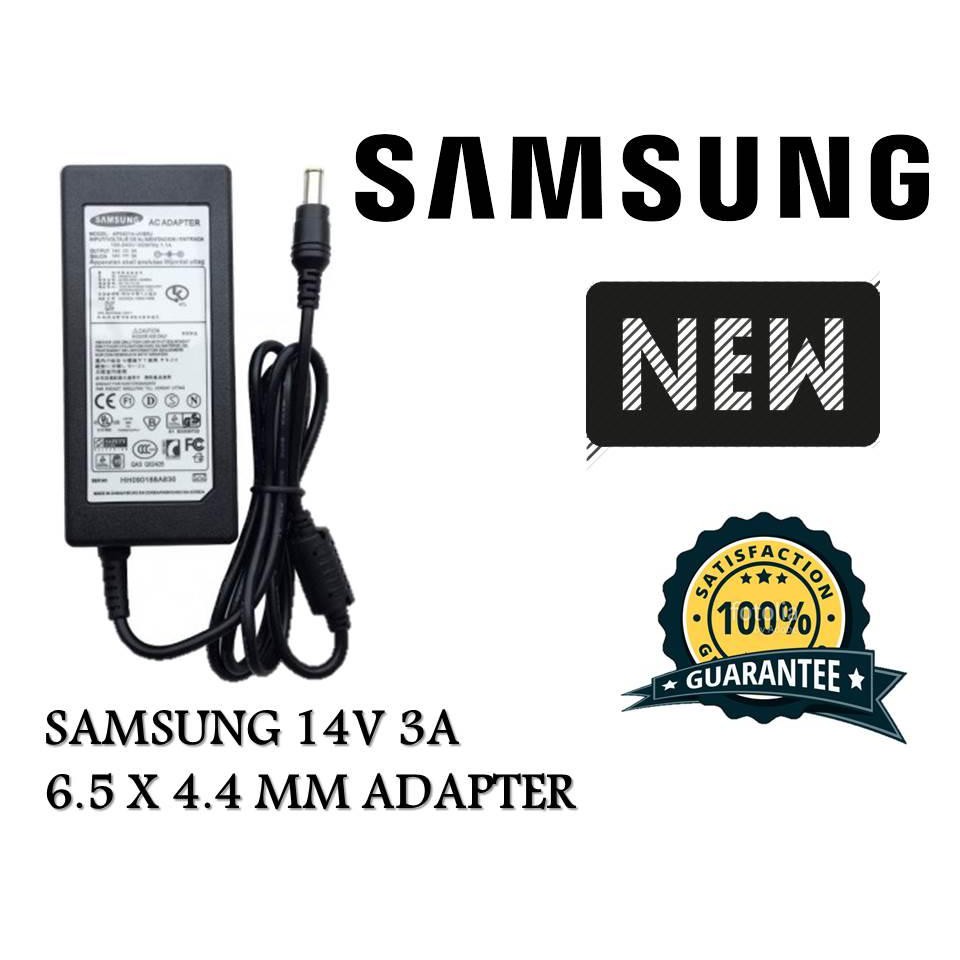 Compatible Samsung replacement LCD monitor adapter 14V3A AC power 6.5*4 ...